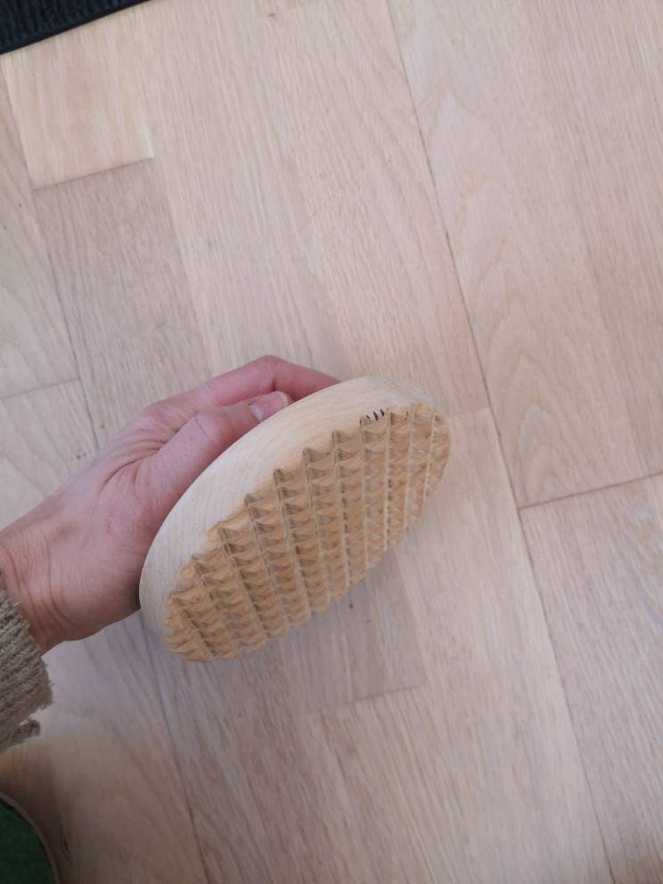 Round Wooden Felting Tool Tool for Felting Felting Supply - Etsy