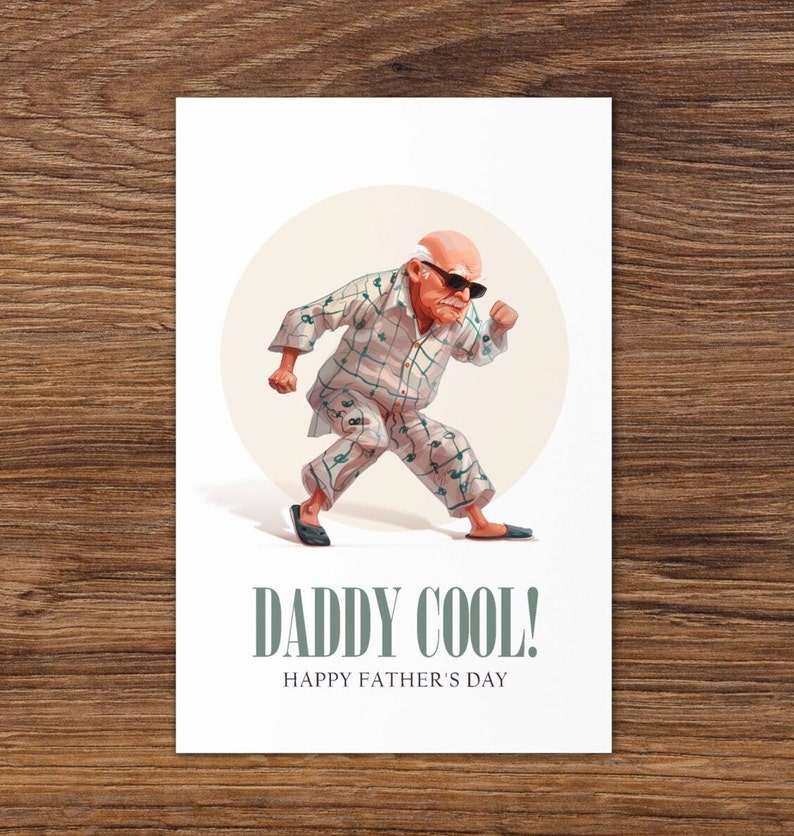 Daddy Cool Father's Day Card, Funny Father's Day Cards, Fathers Day ...