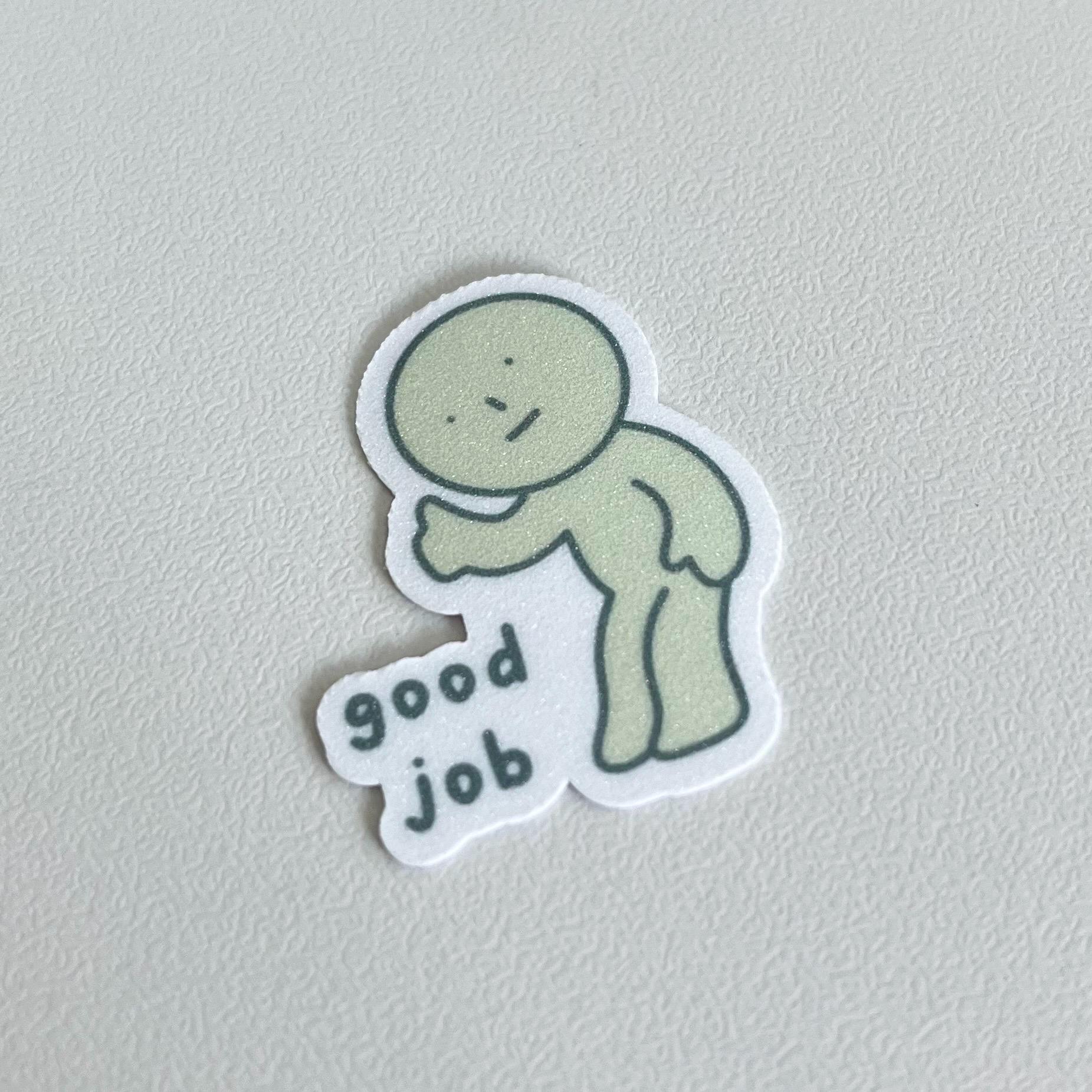 Smiski X Onigiri Sticker Die Cut Cute Smiski Figurine Stickers for ...