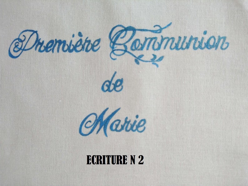 Personalized First Communion Scarf Painted by Hand for Child - Etsy