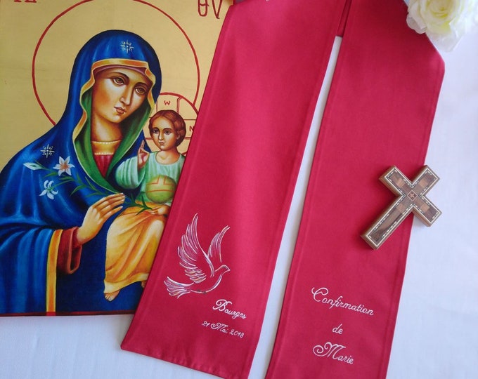 First Communion or Confirmation Stole MADE TO ORDER - Etsy