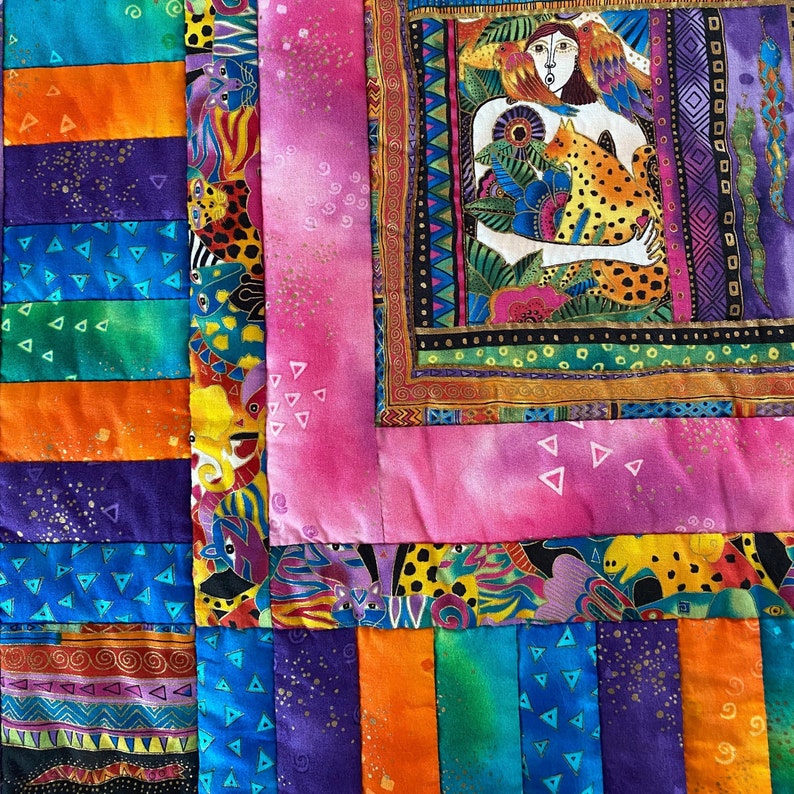 Patchwork Traditionnel Panneau Mural Plaid Animaux Safari - Etsy