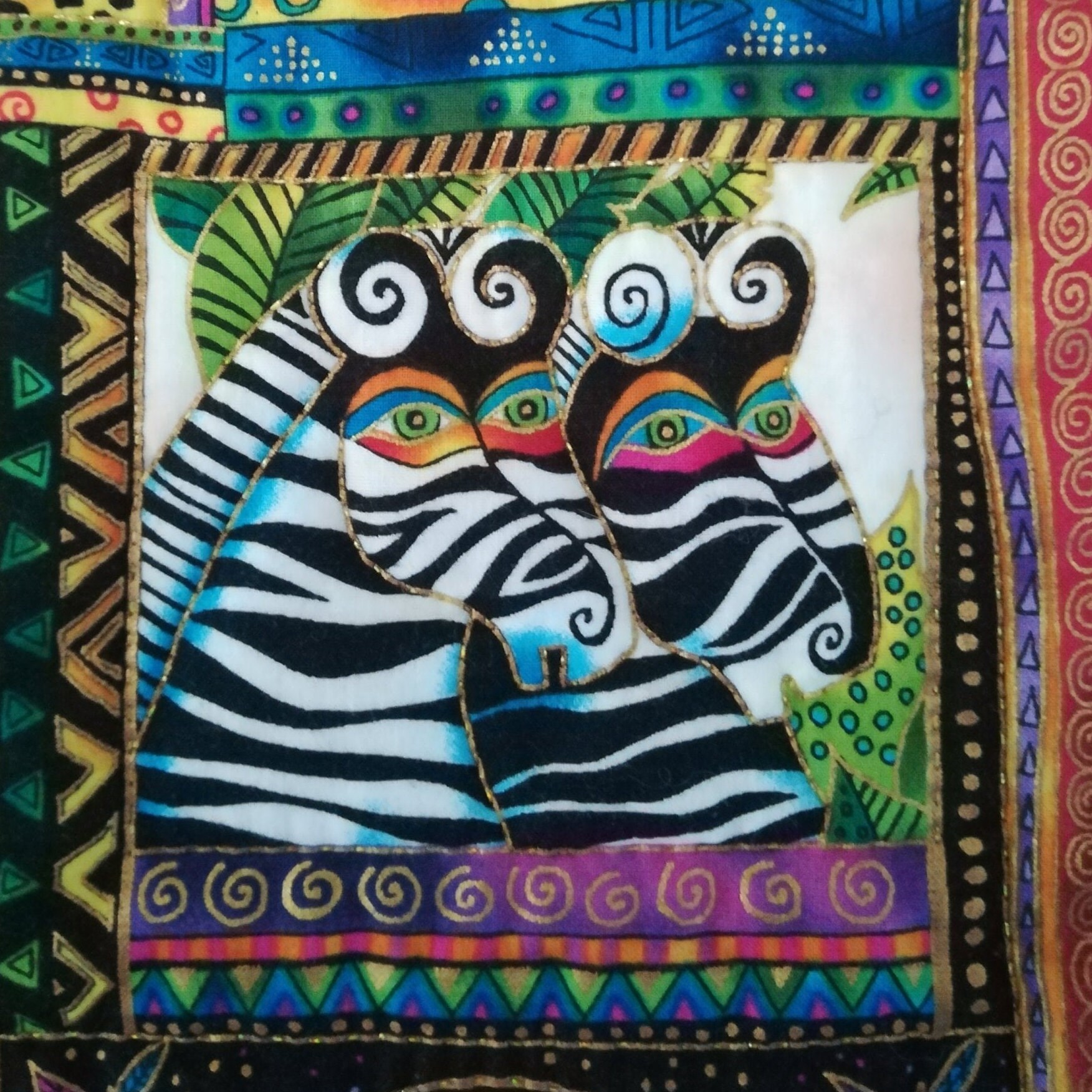 Patchwork Traditionnel Panneau Mural Plaid Animaux Safari - Etsy