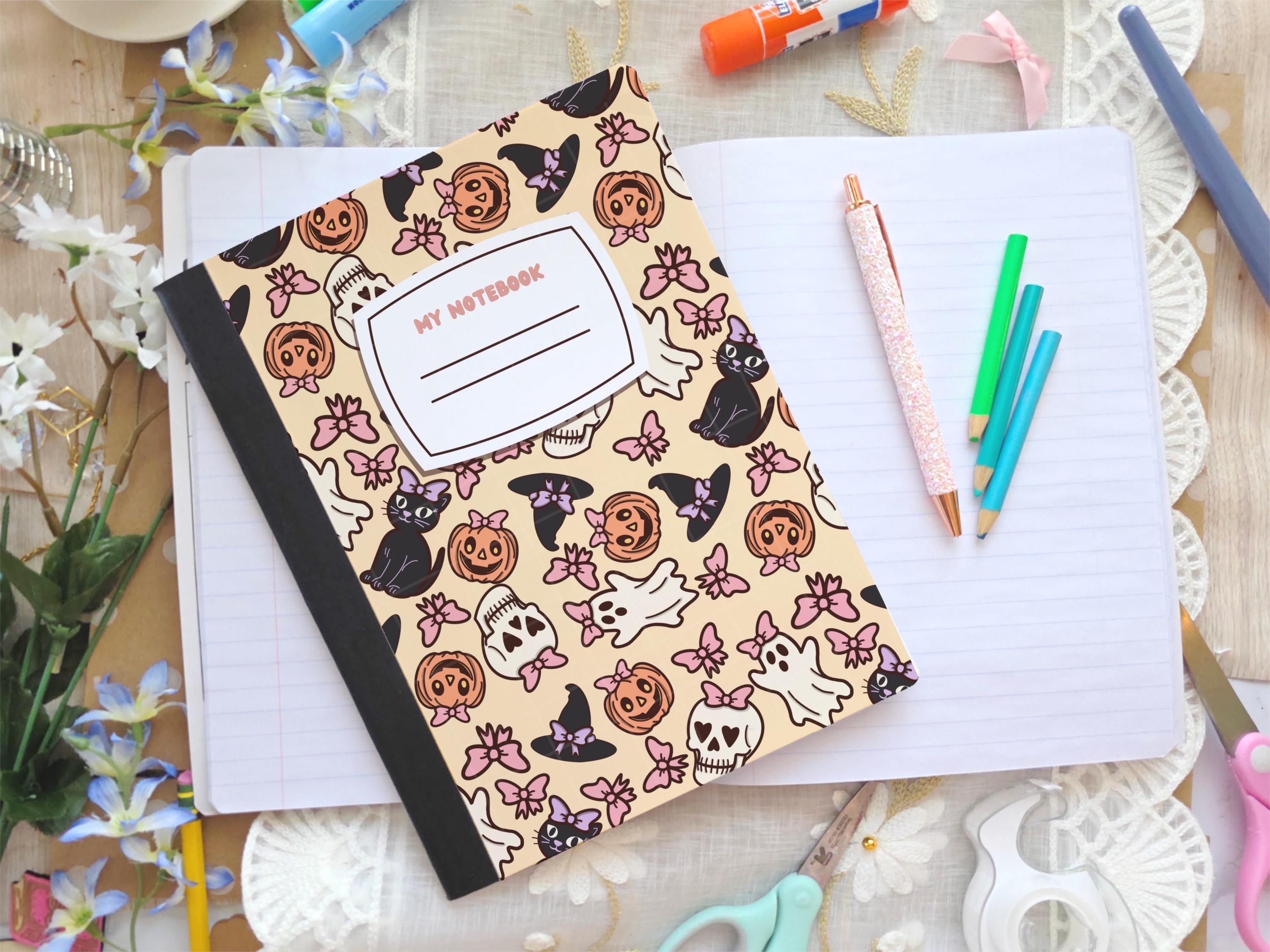 Printable Composition Notebook Cover PNG Back to School Personal ...
