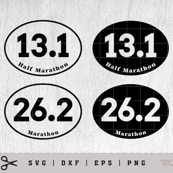 Marathon Runner Svg - Etsy