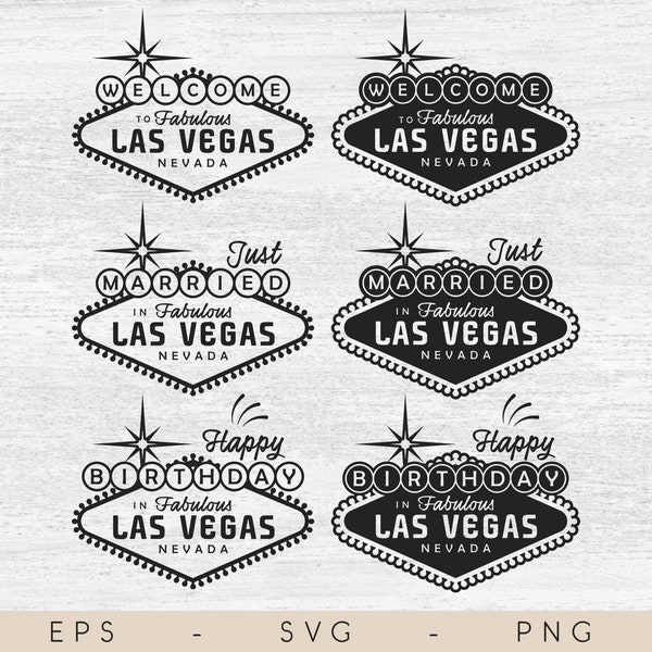 Vegas Svg - Etsy
