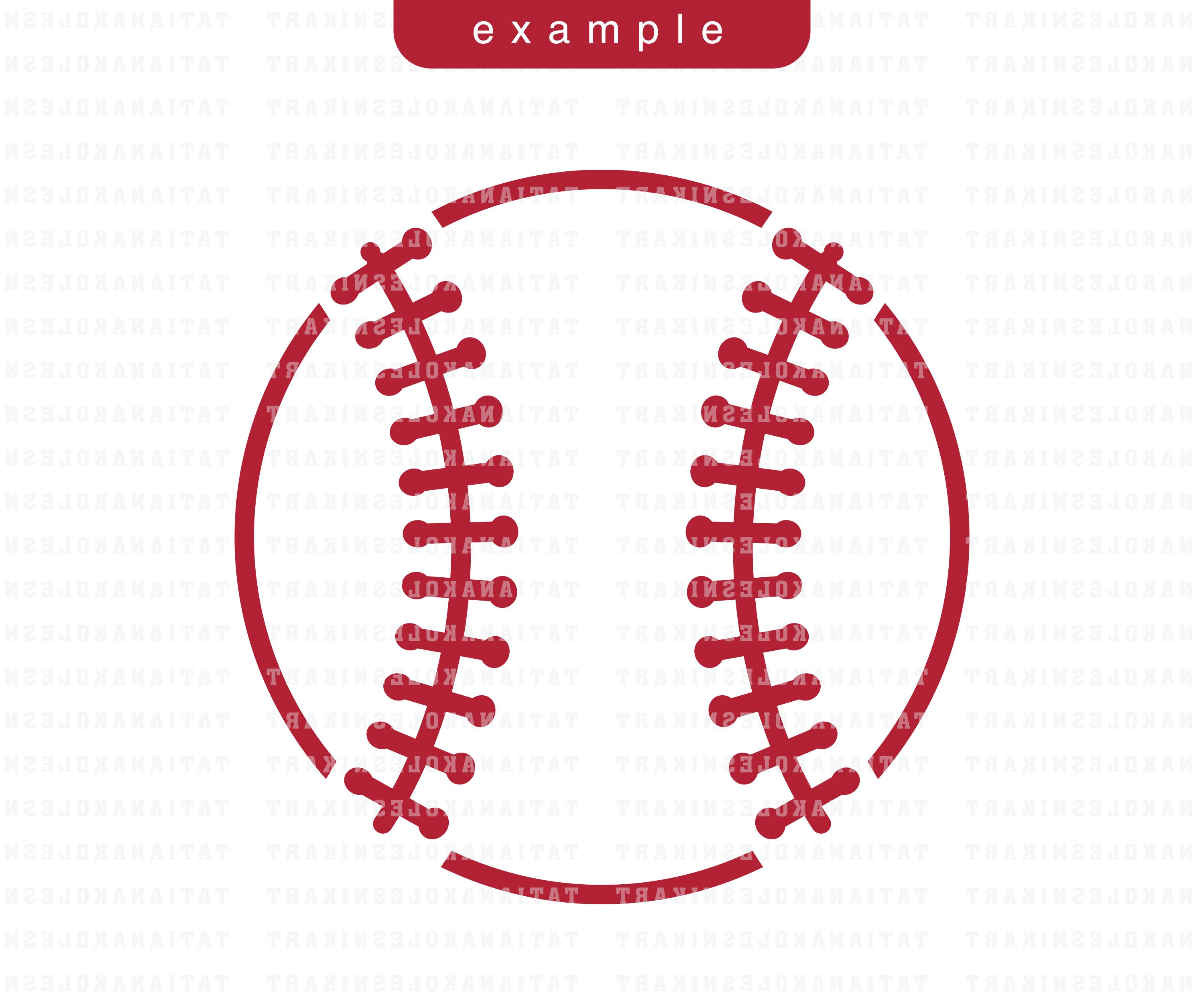 Baseball SVG , DXF , EPS , Png , Clipart | Cricut Cut Files. Silhouette ...