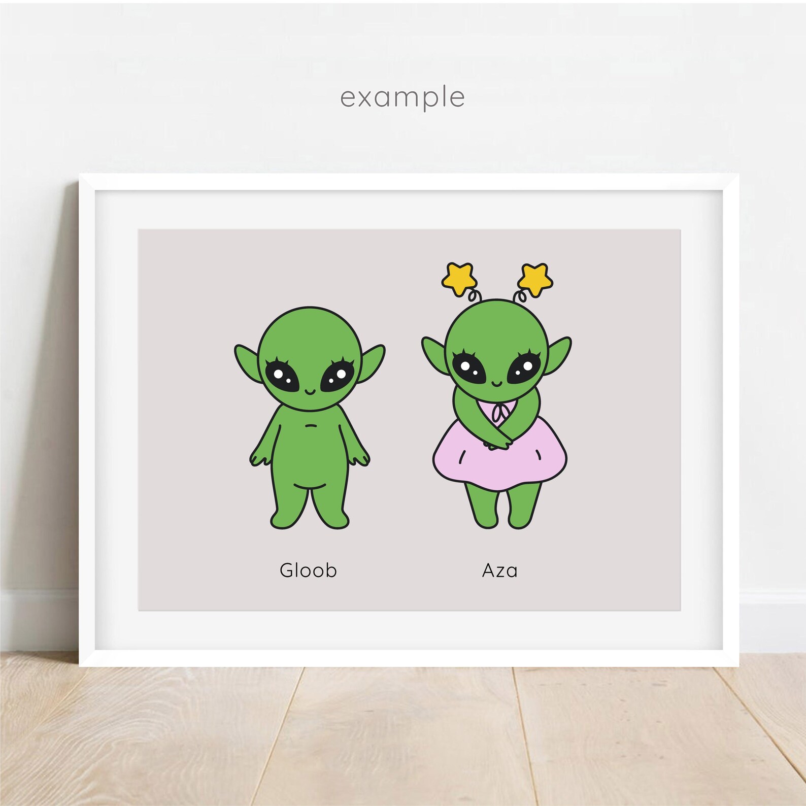 Premium Clipart Set - Alien PNG - Kawaii Baby UFO Designs - Cute Vector ...
