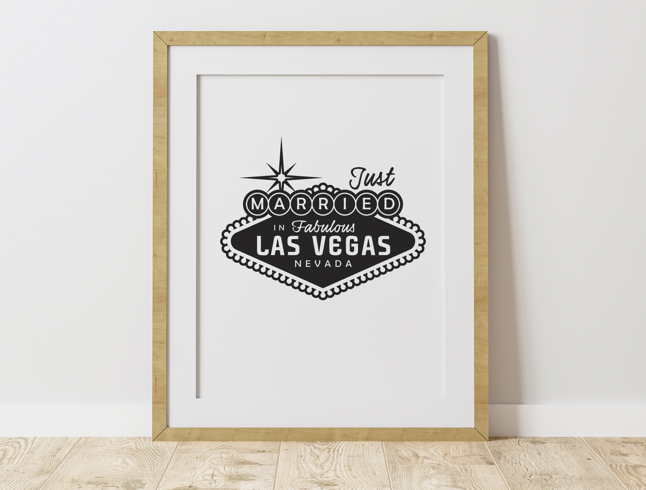 Design #001 | SVG, EPS, PNG | Fabulous Las Vegas Frame - Etsy