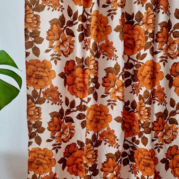 70s Curtain - Etsy