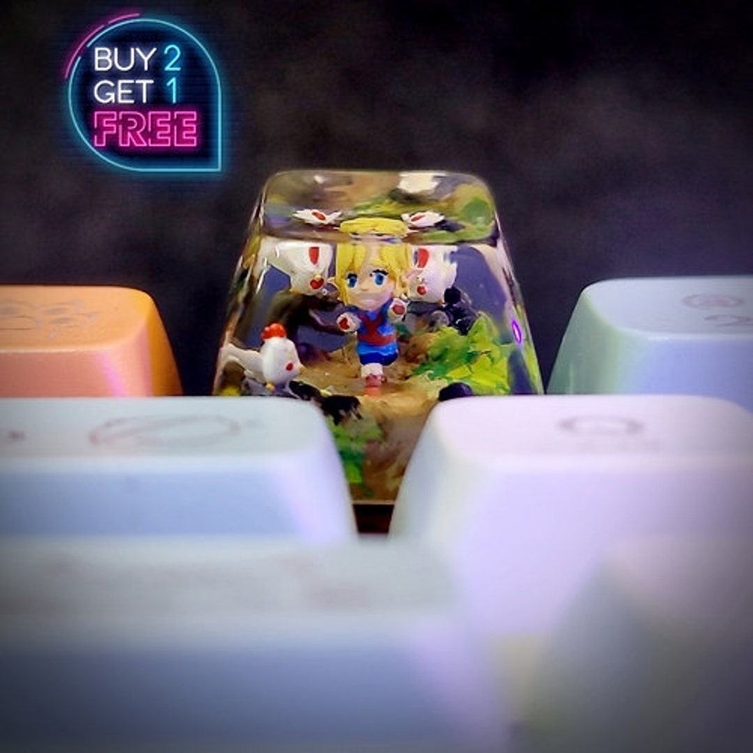 Keycap Link, Zelda Keycap, Character Keycap in the Famous Zelda Game - Etsy