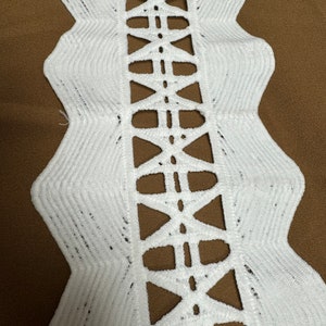 Cotton Lace, White Lace, Thick Lace, Fashion Laces, Festival Lace, Boho ...
