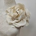 Beautiful off White Flower/rose, Flower Pin, Bridal Rose, Flower ...