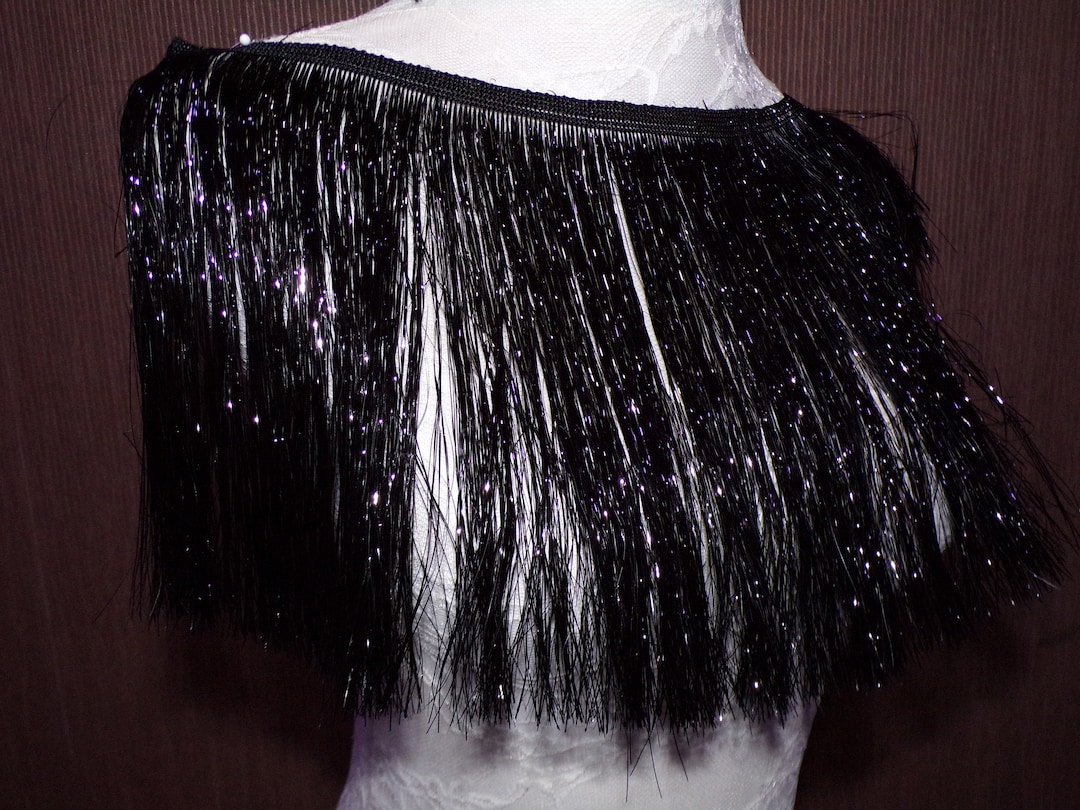 20cm, Fringe Trim, Dancewear, Party Wear, Fashion Garments, Foil Fringe ...