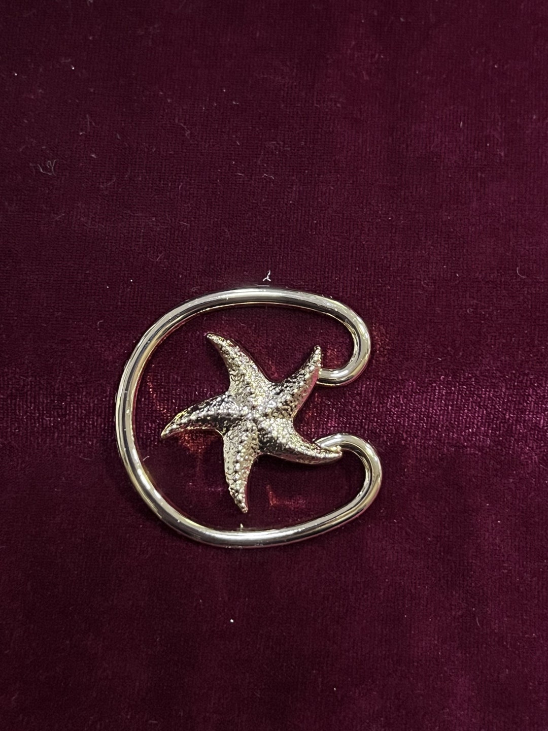Starfish Gold Buckle, Metal Buckle, Swimwear Buckle, Swimwear Accessory ...