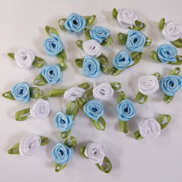 Satin Ribbon Roses - Etsy