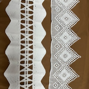Cotton Lace, White Lace, Thick Lace, Fashion Laces, Festival Lace, Boho ...