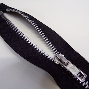 No. 5 Black, Metal Zips, Closed End Zips, 4"-30”, Branded Zips, Zips ...