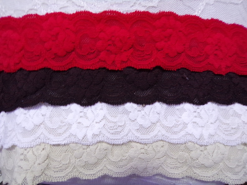5cm Wide Delicate Soft Stretch Lace Trim Stretch Lace Soft - Etsy