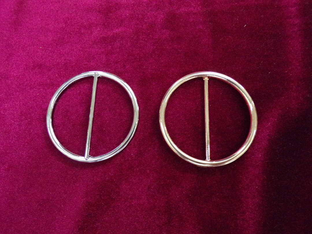 Gold or Silver, Metal Buckle, 45mm Belt Buckle, Bag Clasp Leather Craft ...