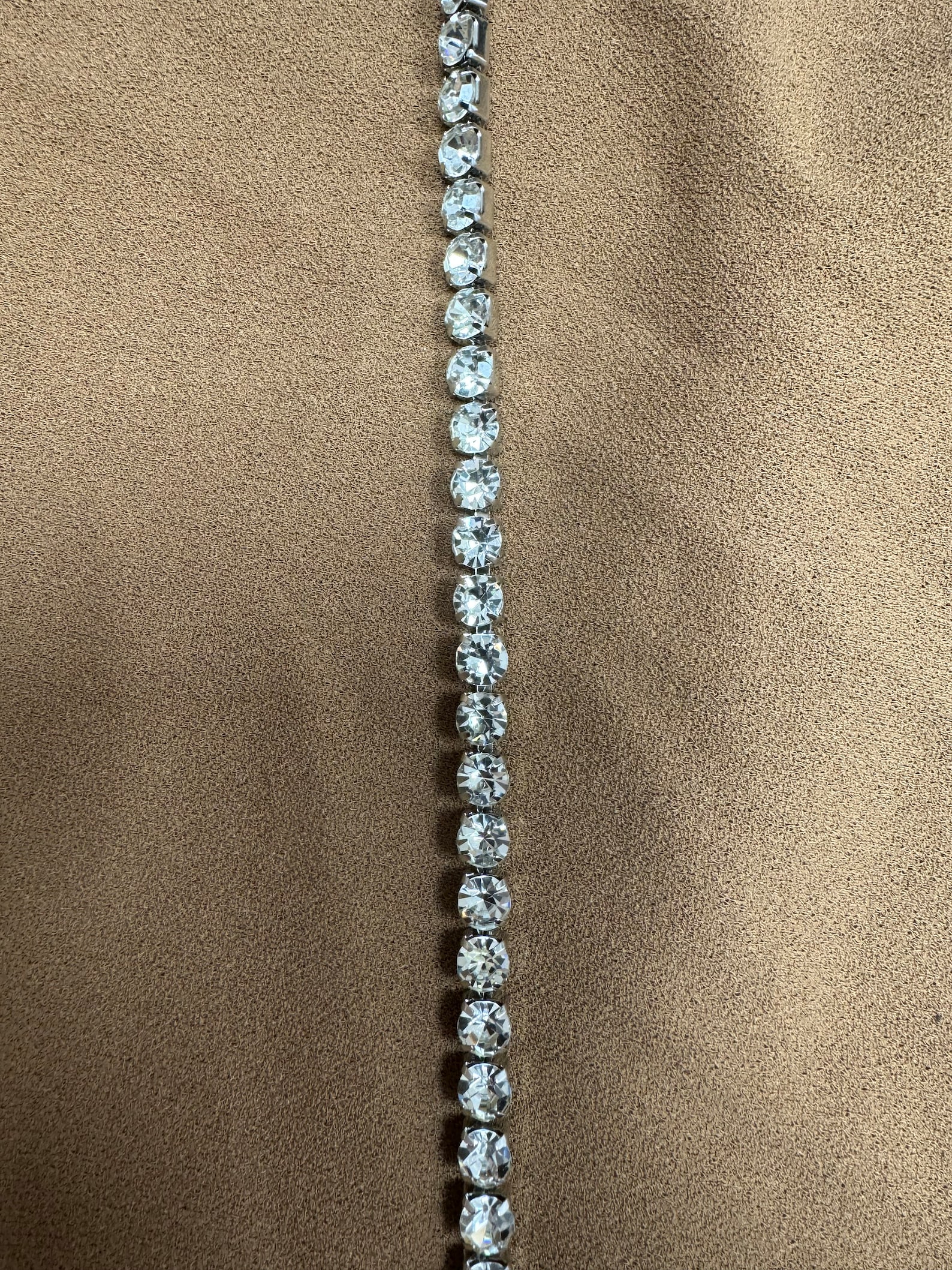 5mm Diamanté, Diamanté Chain, Rhinestone on Chain, 5mm Rhinestone ...