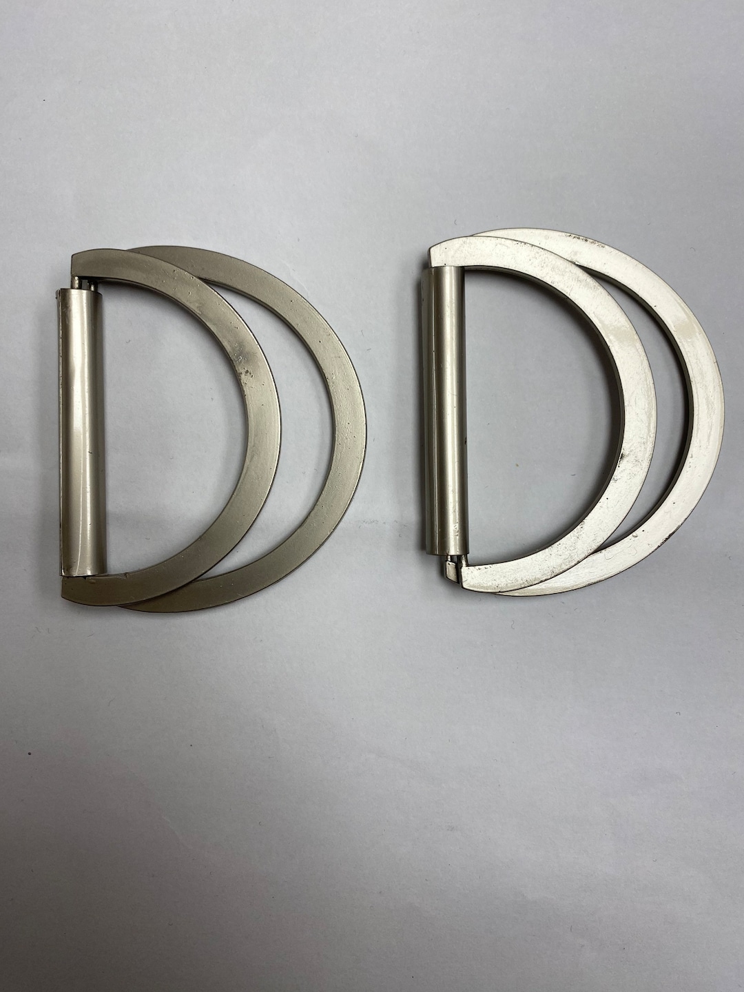 D Ring Double D Ring, Matt Silver, D Ring, Double D Buckle, - Etsy