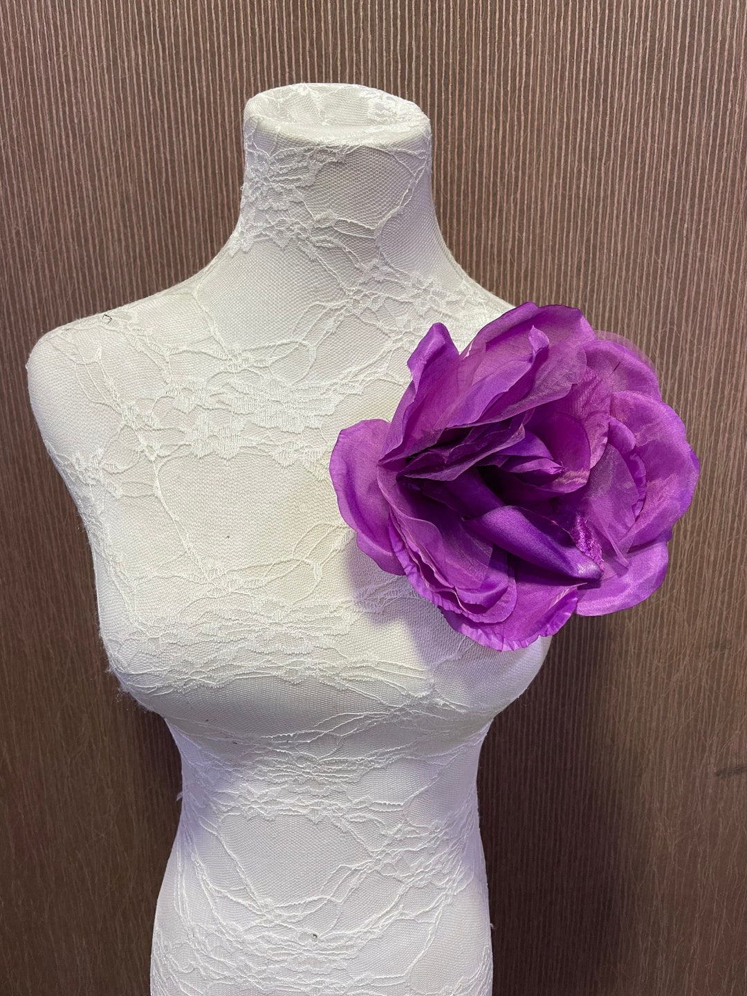 Corsage Flower, Pin on Flower, Flower, Brooch, Purple Flower, Wedding ...