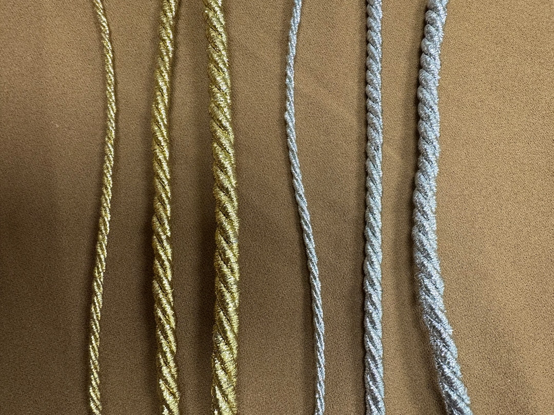 Lurex Rope, Rope, Lurex Cord, Cord, Gold Lurex Cord, Silver Lurex Rope ...