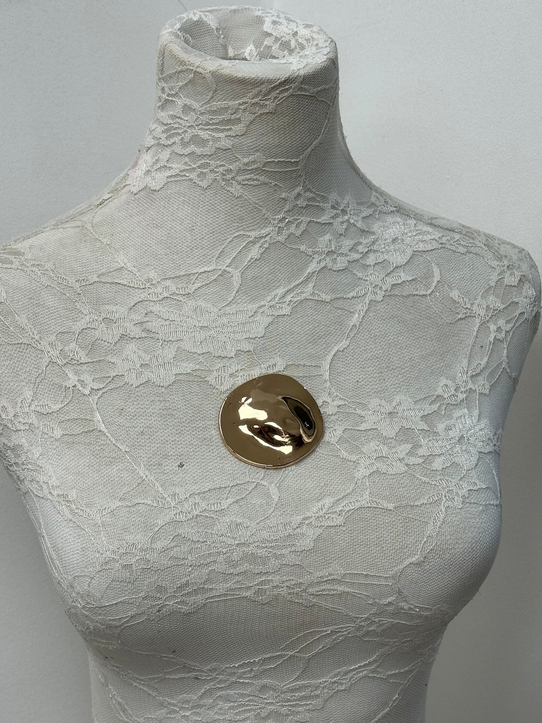 Brooch, Gold Brooch, Hammered Brooch, Rustic Brooch, Fashion Brooch - Etsy