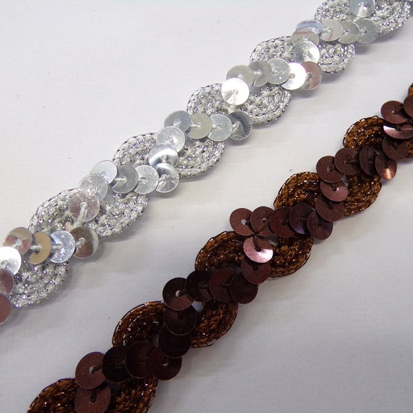Loose Sequins 100-Pack 15mm Flat Sequins For Sewing & Crafts - 35 Color ...