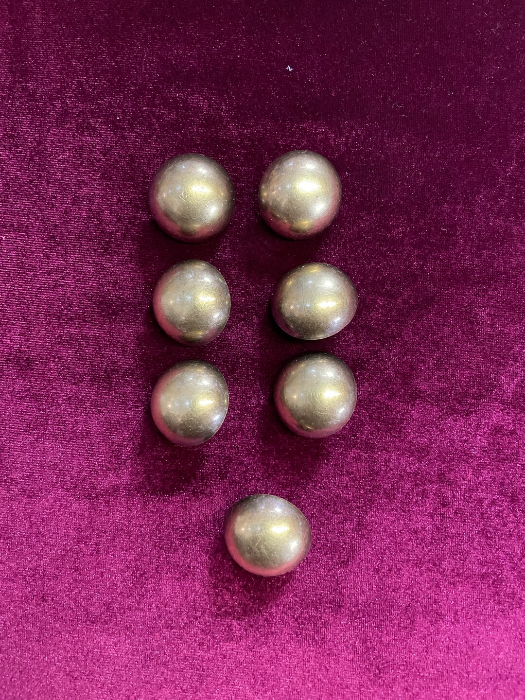 40L, Military Button, 25mm, Antique Brass Buttons, Shank Buttons, Half ...