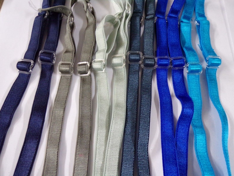 10mm, 40 Colours, Adjustable Bra Straps, Bra Straps, Straps for ...