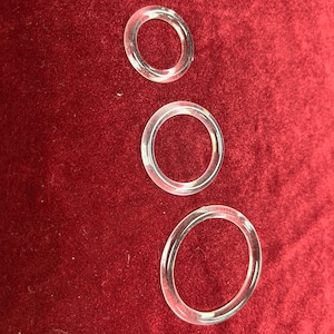 Clear Plastic Pattern O-ring , O-ring, Plastic O-ring, Pattern O-rings ...