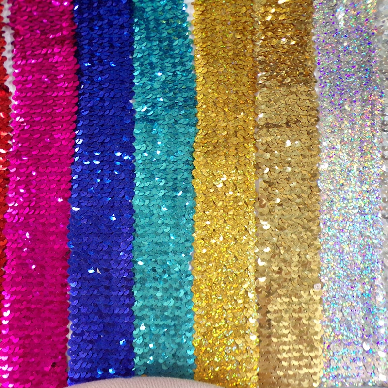 Sequin Bows With Elastic - Etsy UK