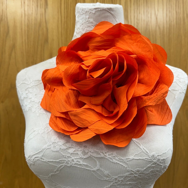Orange Brooches - Etsy UK
