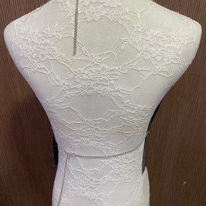 Rhinestone Chain Top, Exclusive Blue Colour Crop Top, Chainmail Top ...