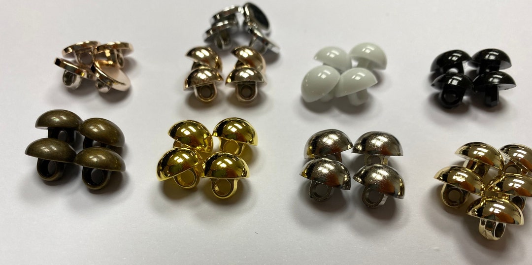 10pcs, 12mm (18L), Shank Buttons, Half Ball Buttons, Shank Buttons ...