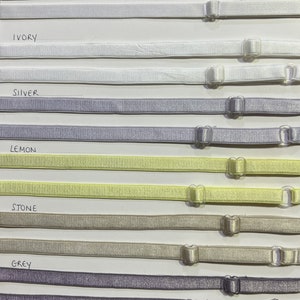 10mm, 40 Colours, Adjustable Bra Straps, Bra Straps, Straps for ...