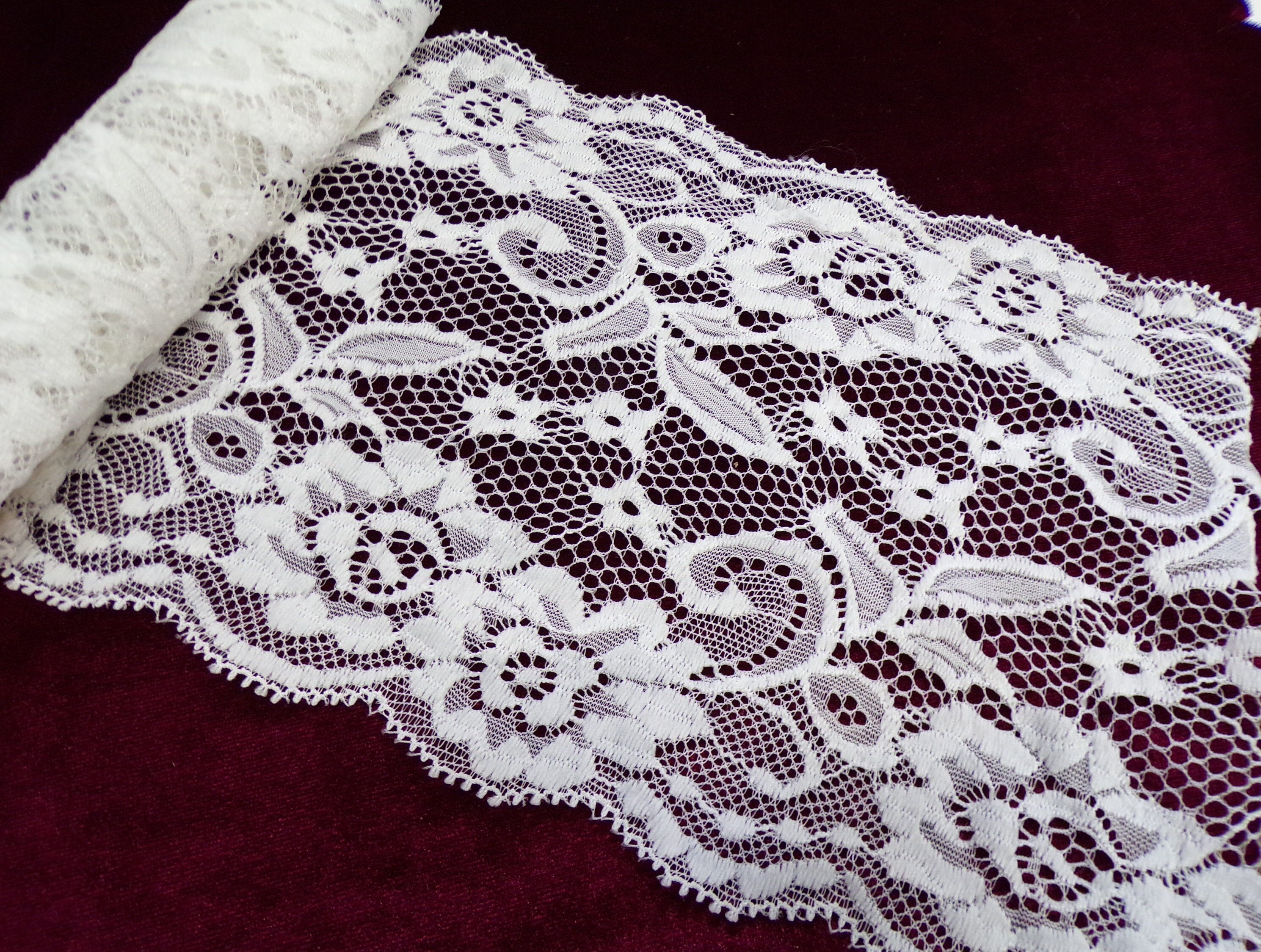 6 Inch Wide Lace Etsy UK