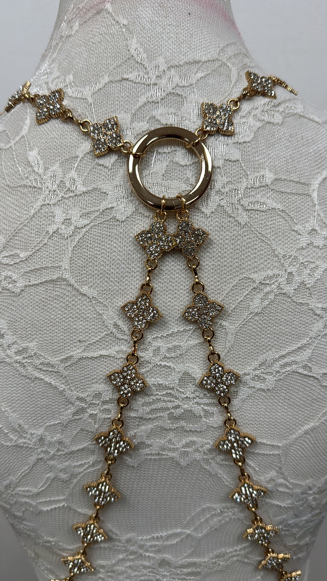 Jewel Trim, Body Chain, Diamanté Chain, Chain, Gold Chain, Diamanté ...
