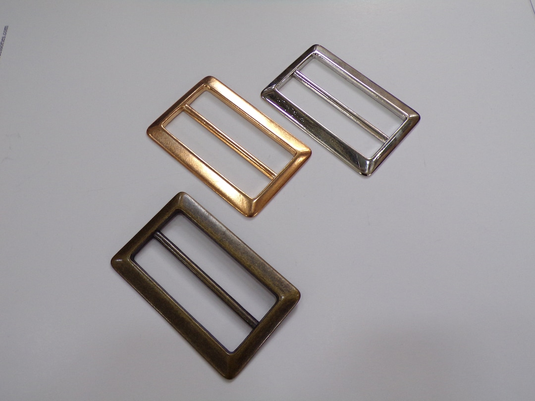 2” Metal Slider, 2” Buckles, 3 Colours Available, Metal Buckles ...