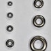 Gunmetal Eyelet, Metal Eyelets, 7 Sizes, Eyelets, Gumnetal Eyelets ...