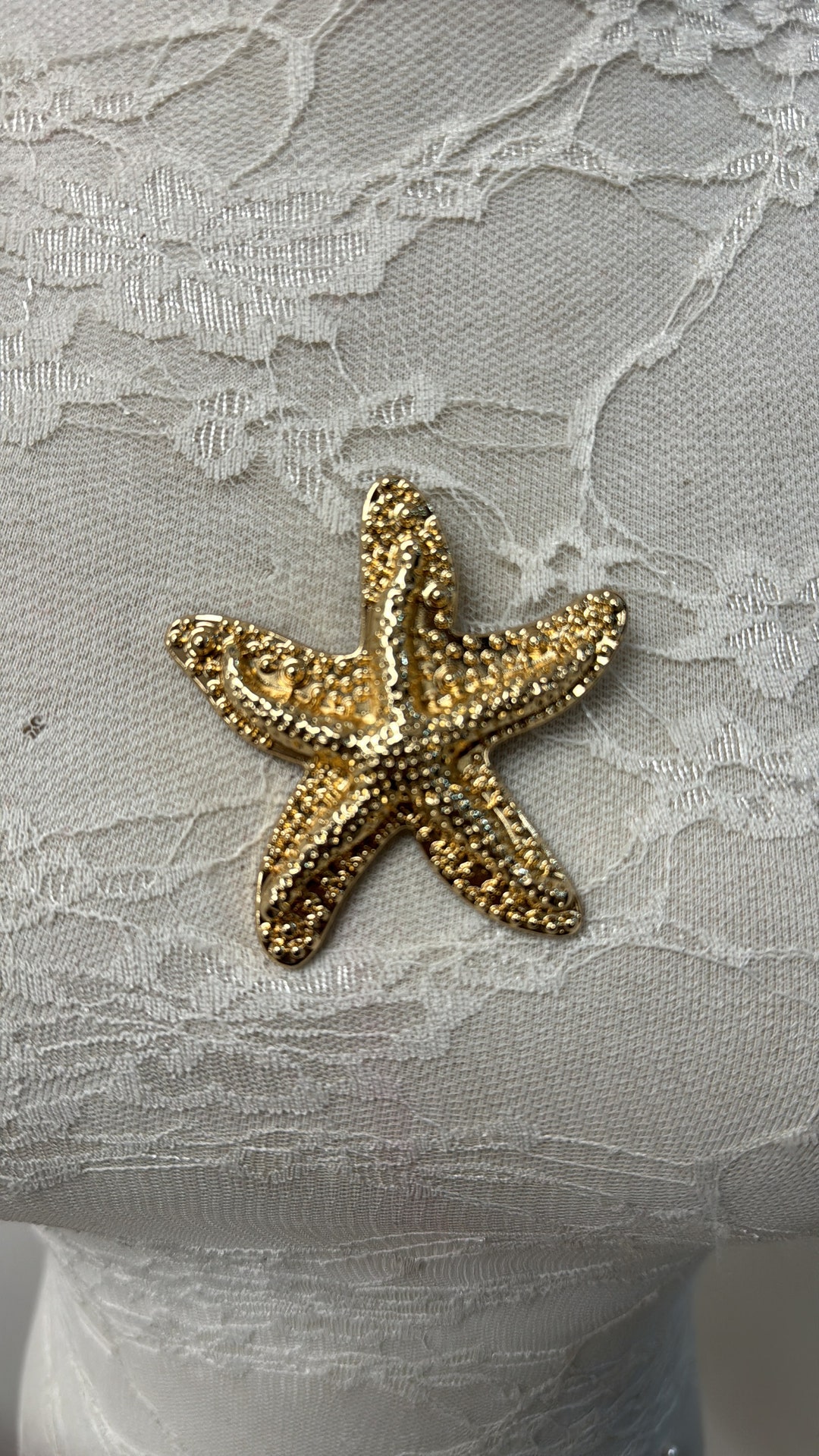 Starfish Brooch, Starfish Pin, Pin, Fashion Starfish, Starfish Pin ...
