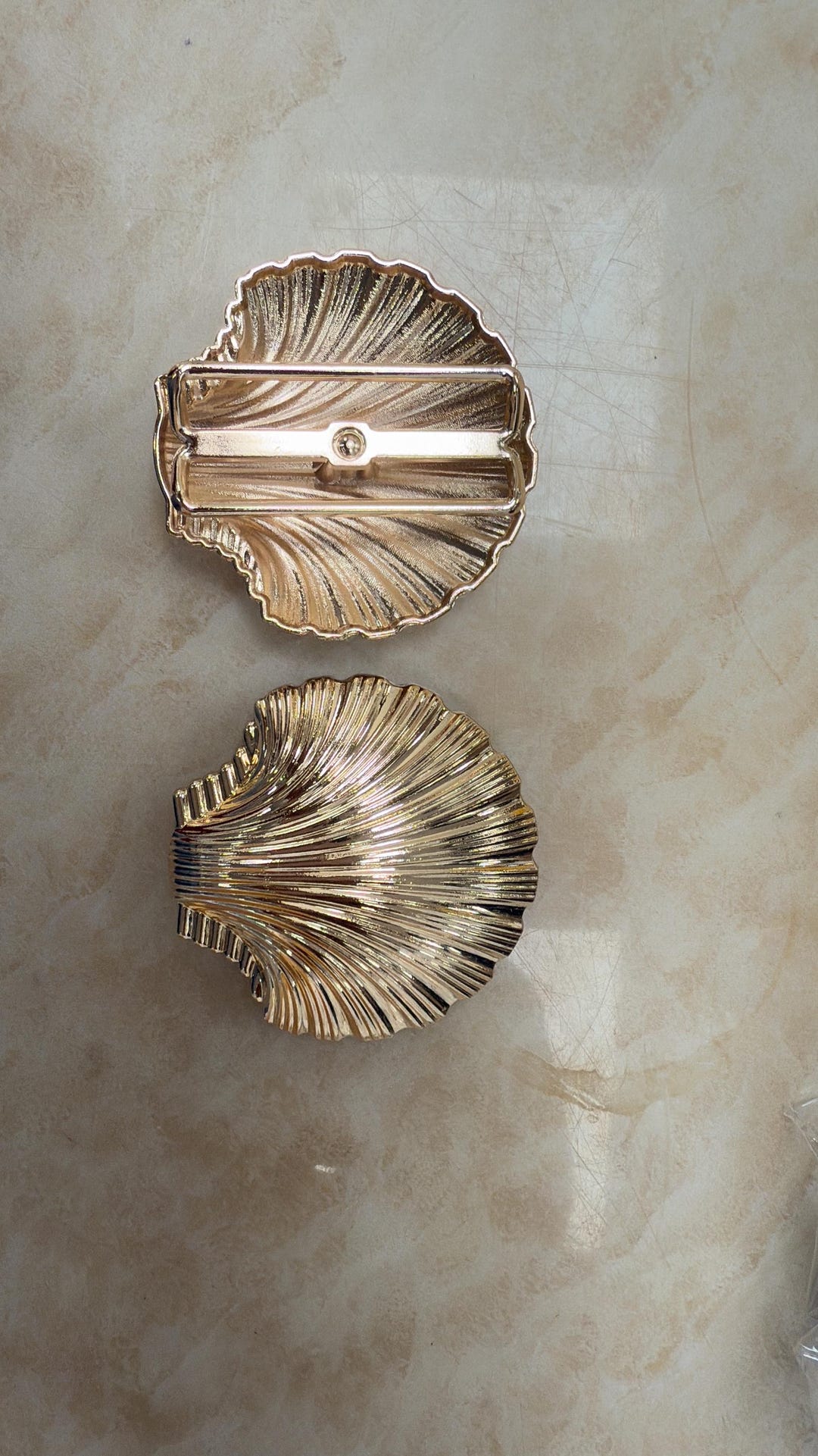 Shell Buckle, Buckle, Swimwear Buckle, Buckles, Gold Shell Buckle - Etsy