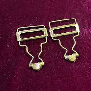 Antique Gold Metal Dungarees Buckle, 2pcs, Replacement Dungarees Buckle ...