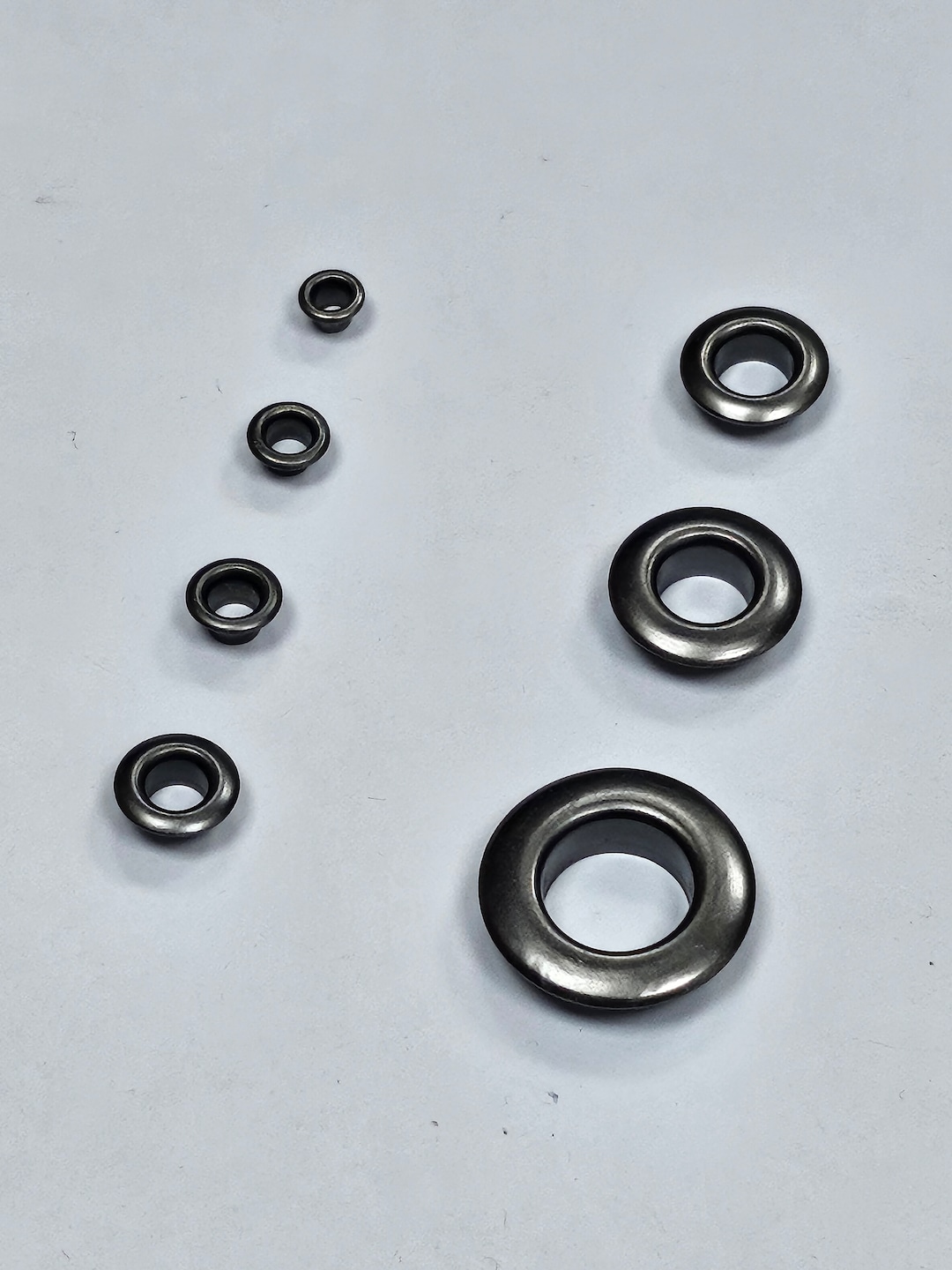 Gunmetal Eyelet, Metal Eyelets, 7 Sizes, Eyelets, Gumnetal Eyelets ...