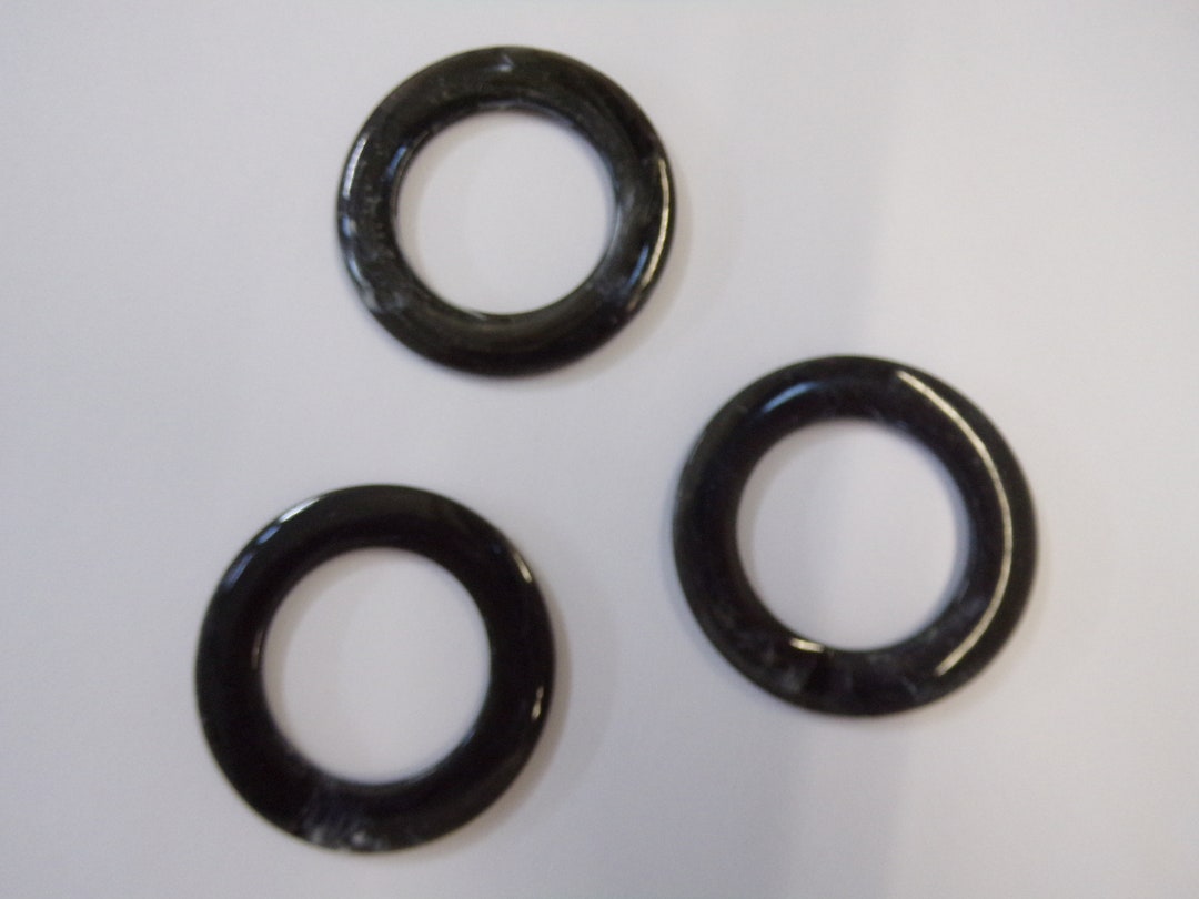 35mm, Flat Acrylic Rings, Macramé Rings, Macramé Hoops, Belt Buckle ...