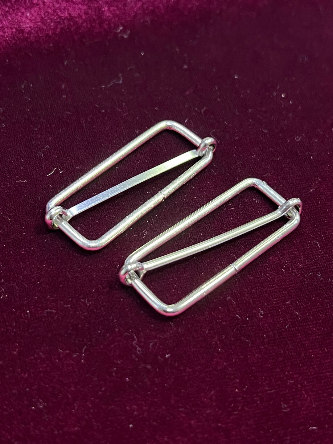 Metal Strap Slider Buckle 40mm, Bag Making, Metal Sliders, Strap ...