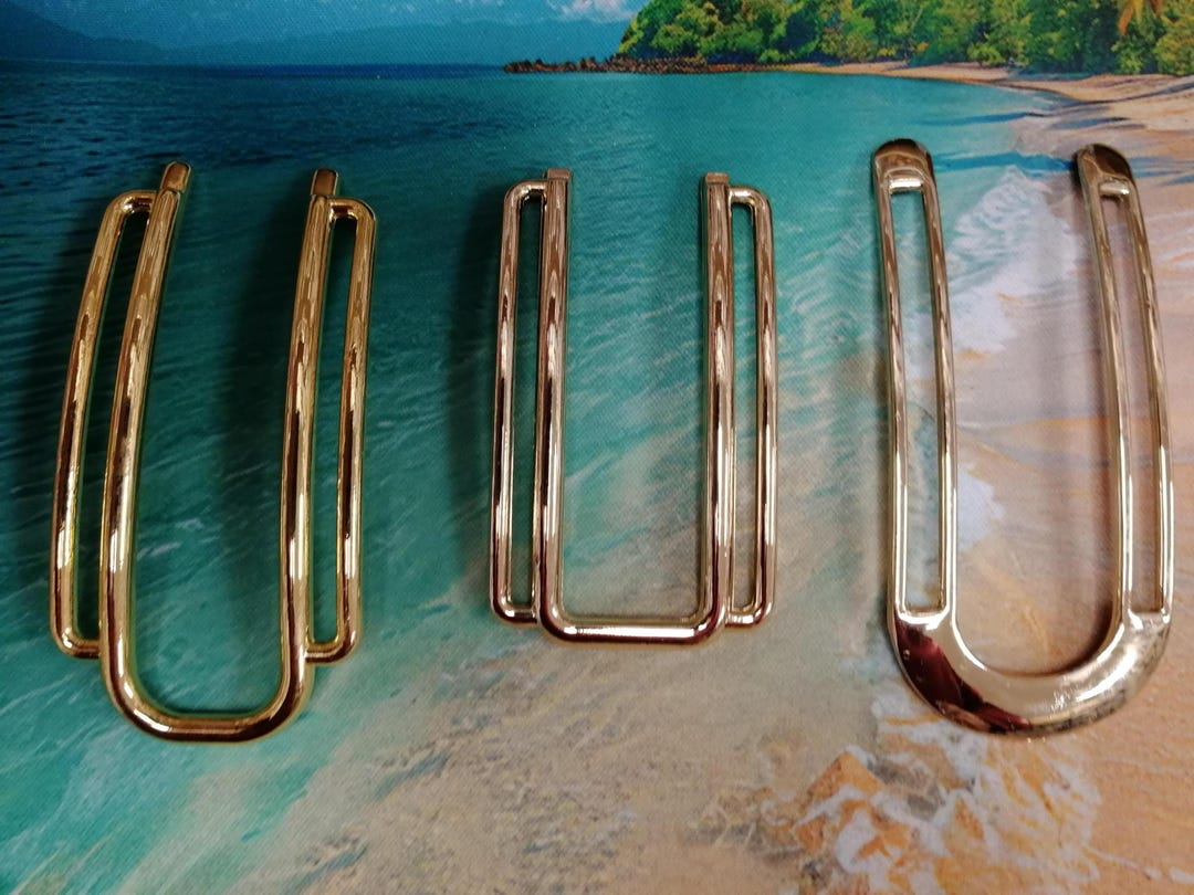 U Shaped Gold Bar Buckles, Limited Buckle, Metal Buckle,buckle ...