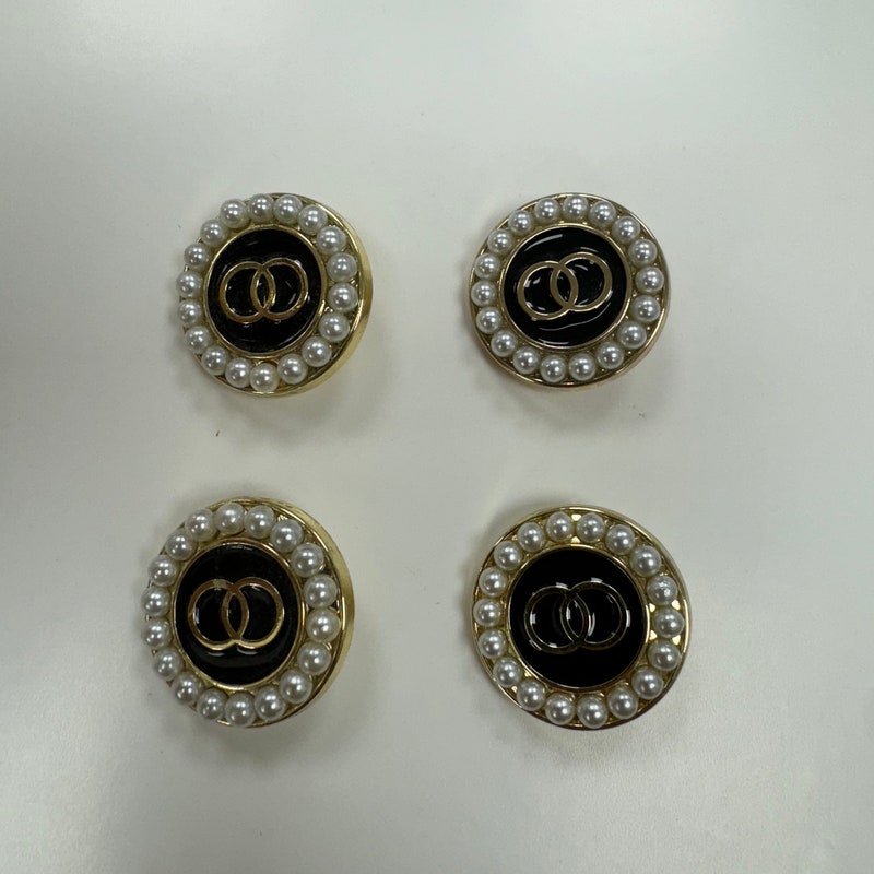 Chanel Buttons - Etsy